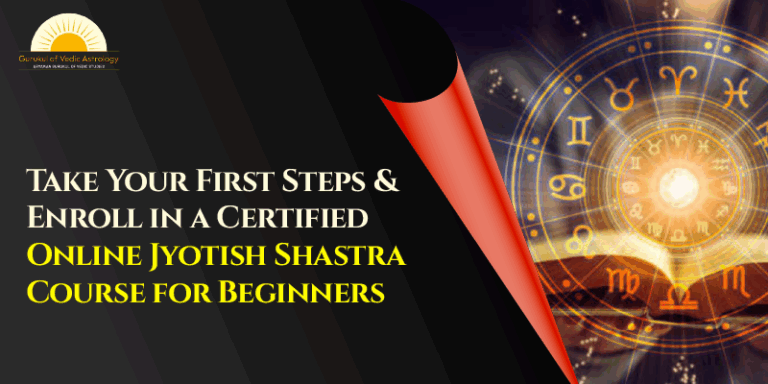 Certified Online Jyotish Shastra Course for Beginners